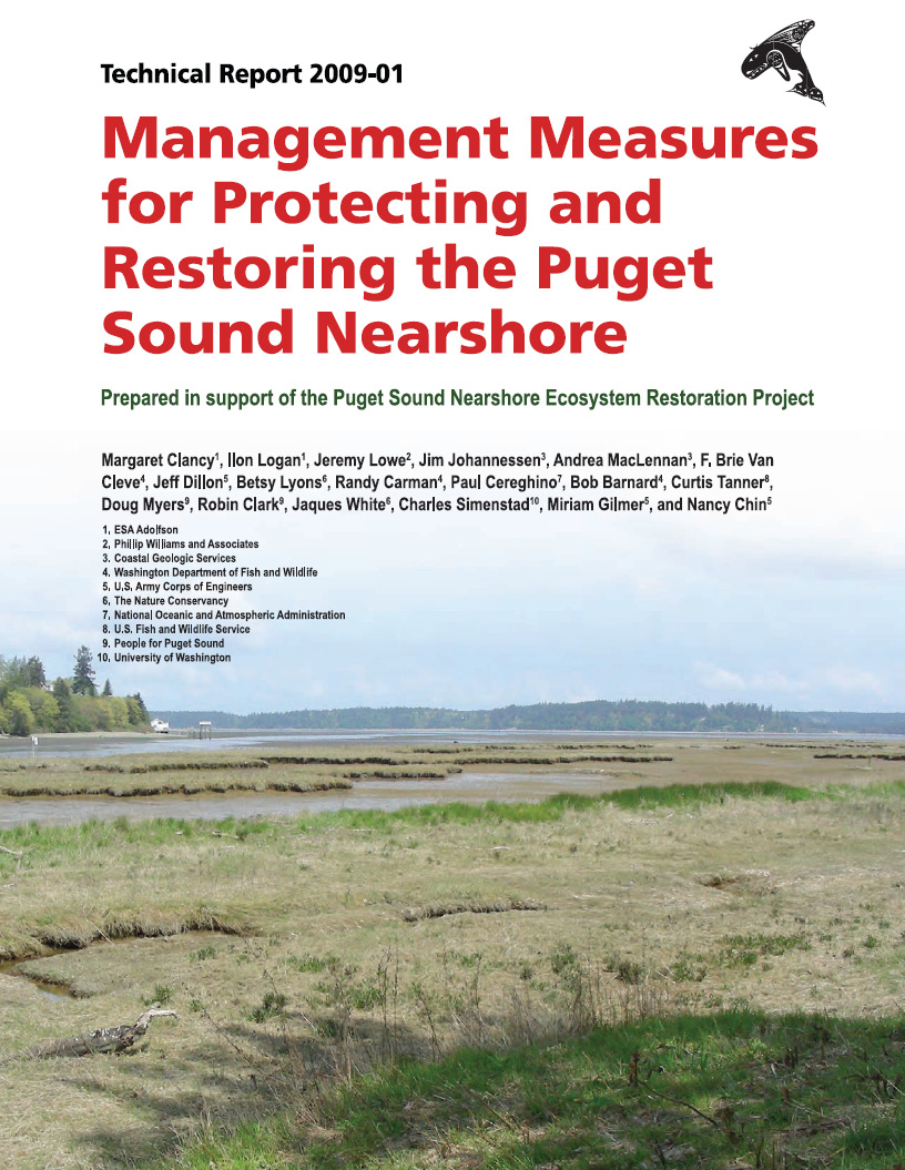 Management Measures for Protecting and Restoring the Puget Sound ...